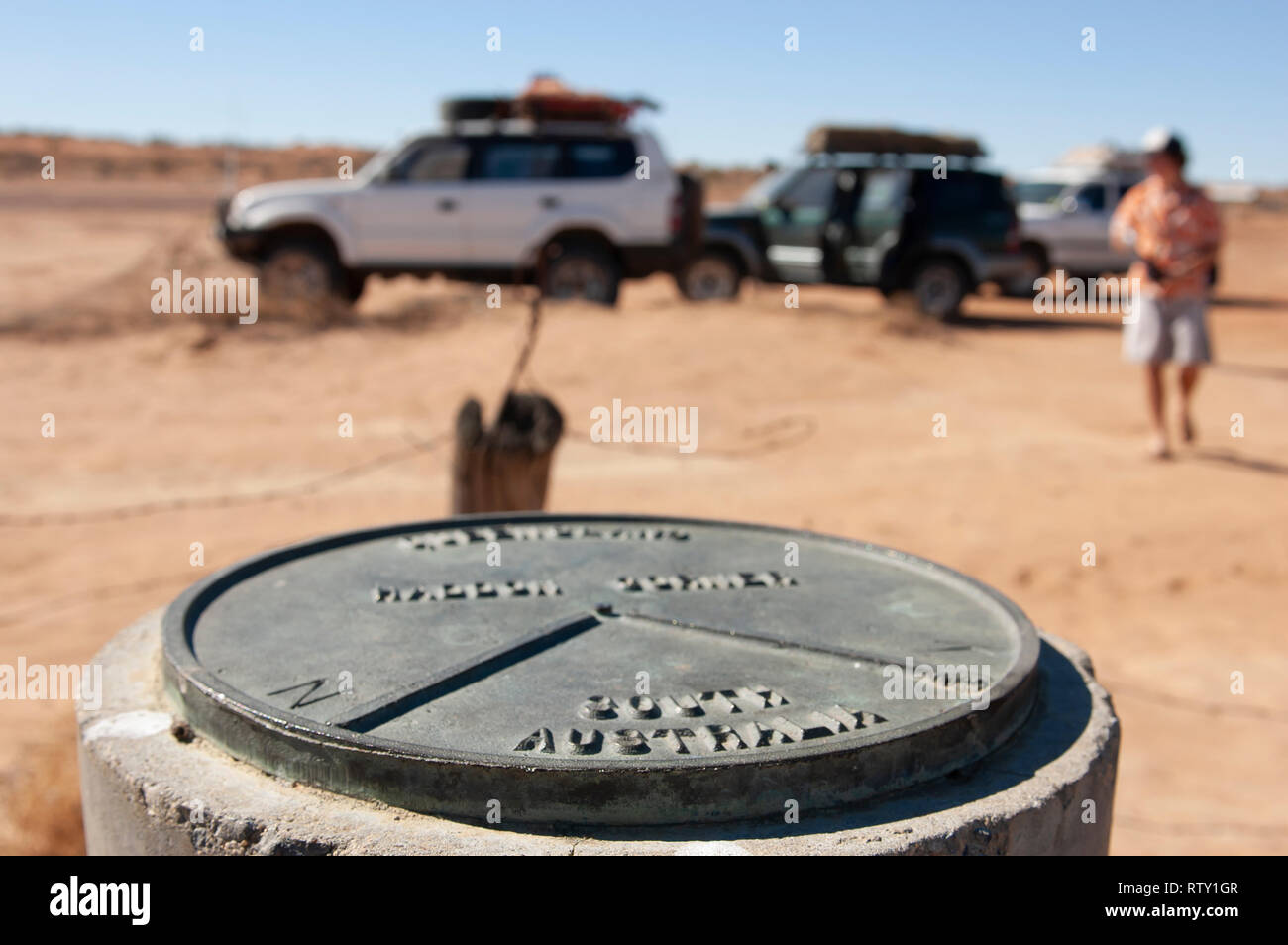 Haddon Corner, border of Queensland and South Australia, Australia ...