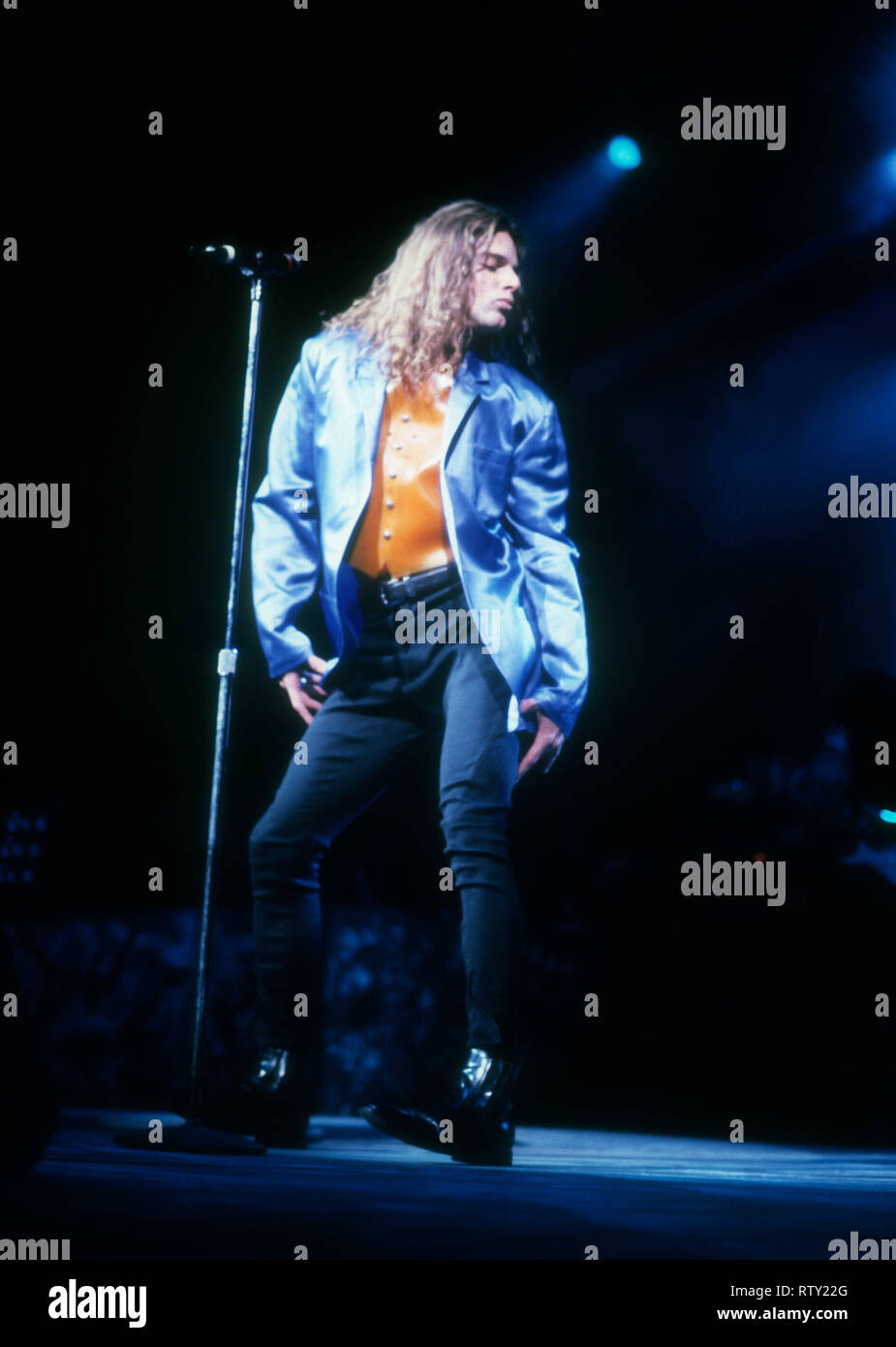 UNIVERSAL CITY, CA - FEBRUARY 6: (EXCLUSIVE) Singer Ricky Martin ...