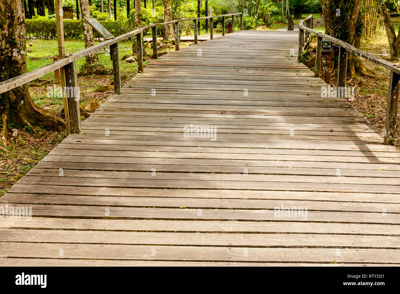 Wooden sidewalks hi-res stock photography and images - Alamy