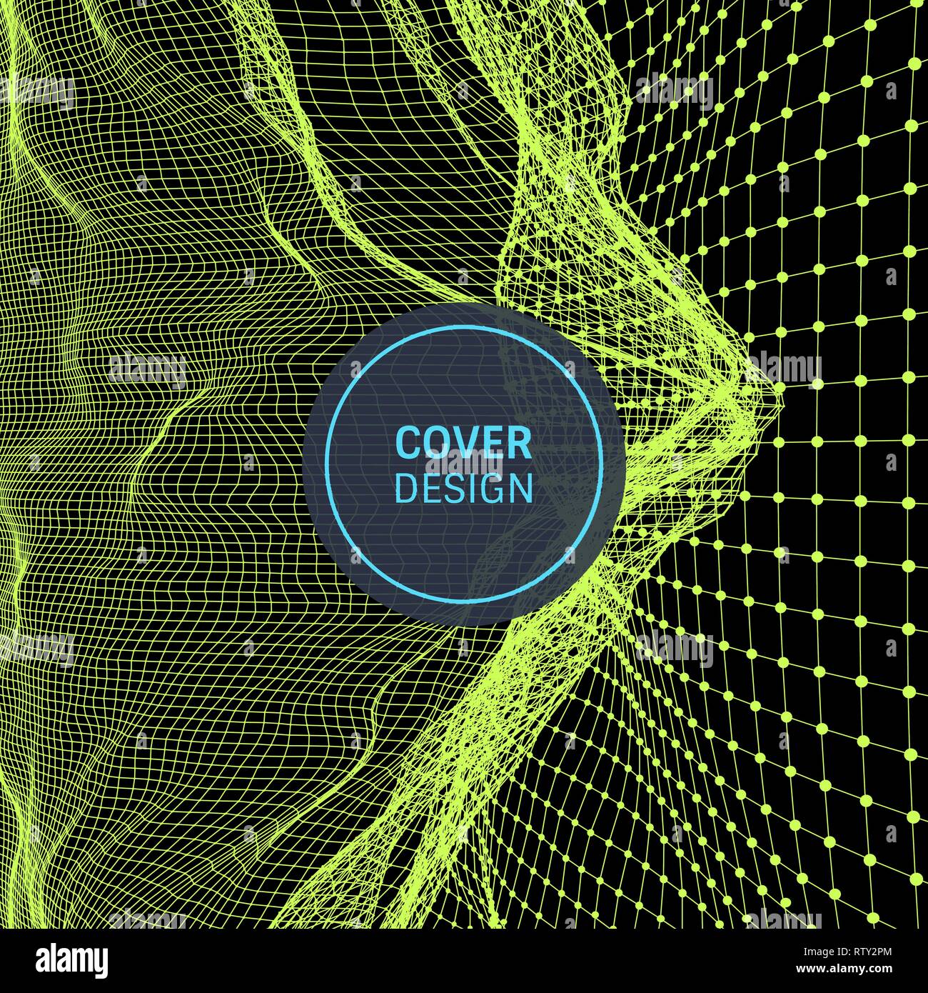 Lattice structure. Science or technology background. Graphic design. 3d ...