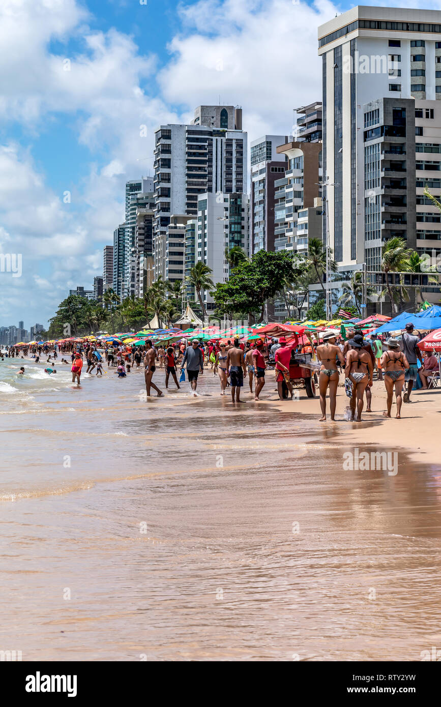 Brazil recife beach building hi-res stock photography and images - Alamy