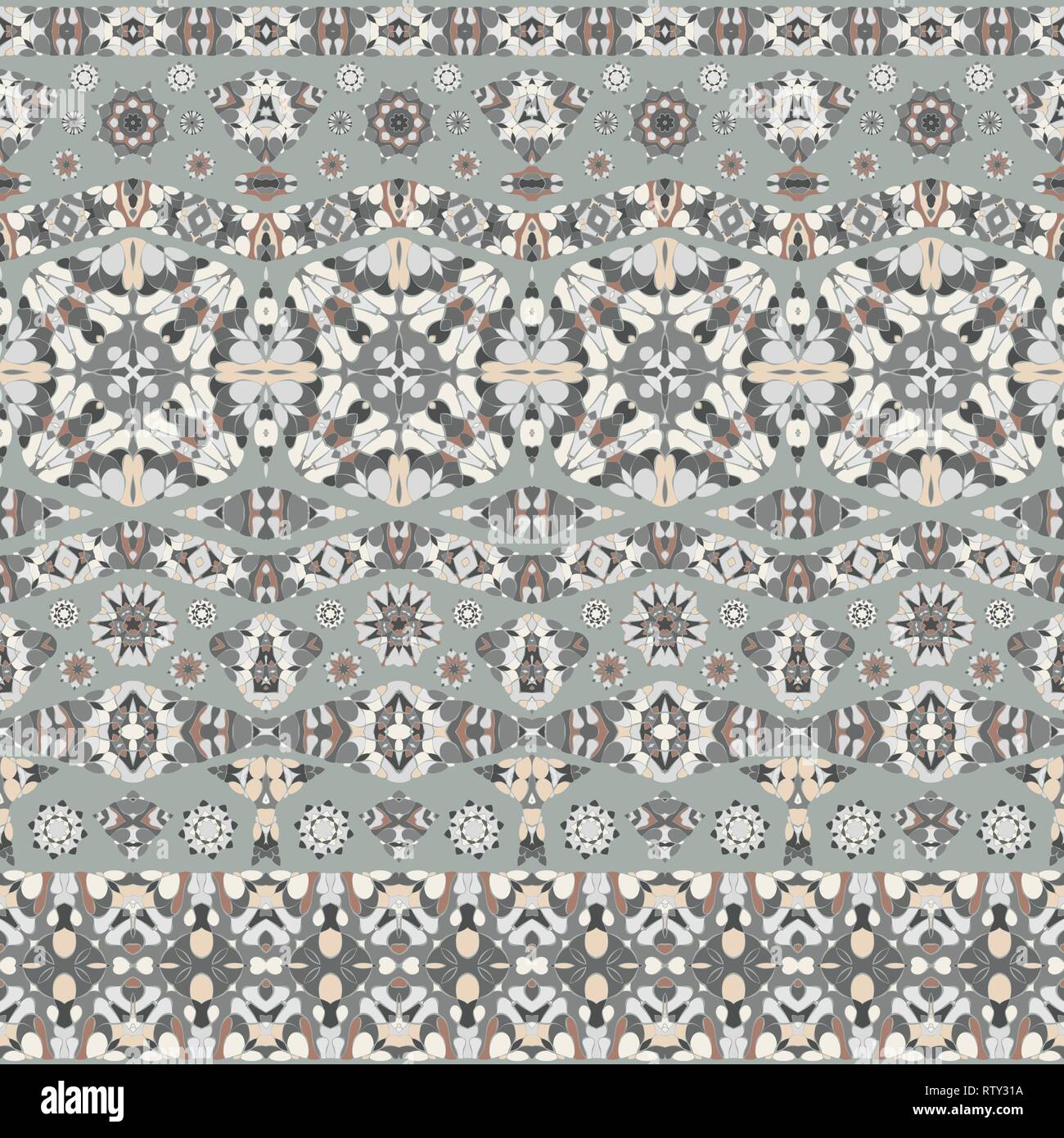 Seamless ethnic patterns for border. Repeated oriental frieze motif for ...