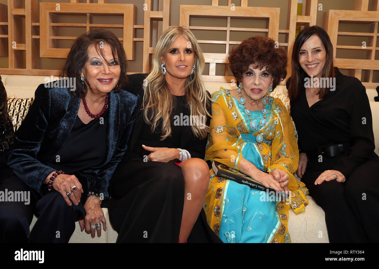 Filming In Italy after Party Featuring: Claudia Cardinale, Tiziana ...