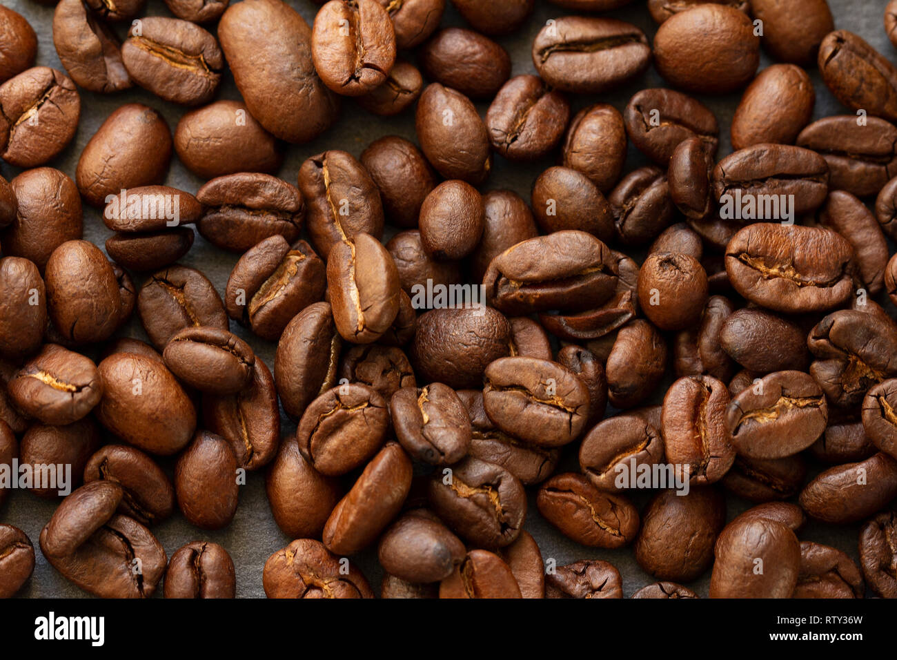 coffee beans background Stock Photo - Alamy