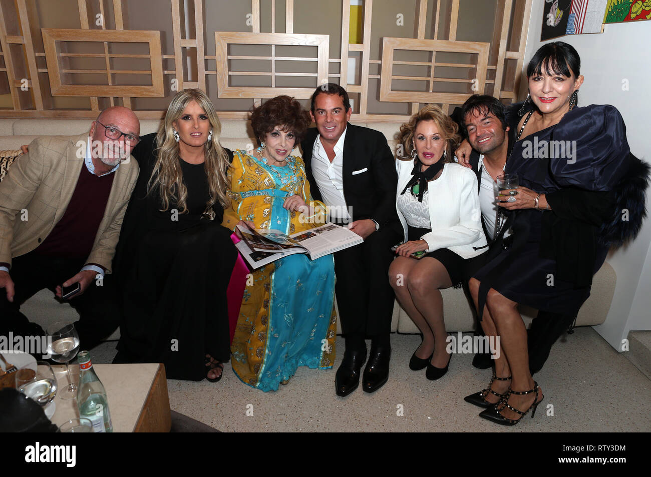 Filming In Italy after Party Featuring: Lorenzo Soria, Tiziana Rocca ...