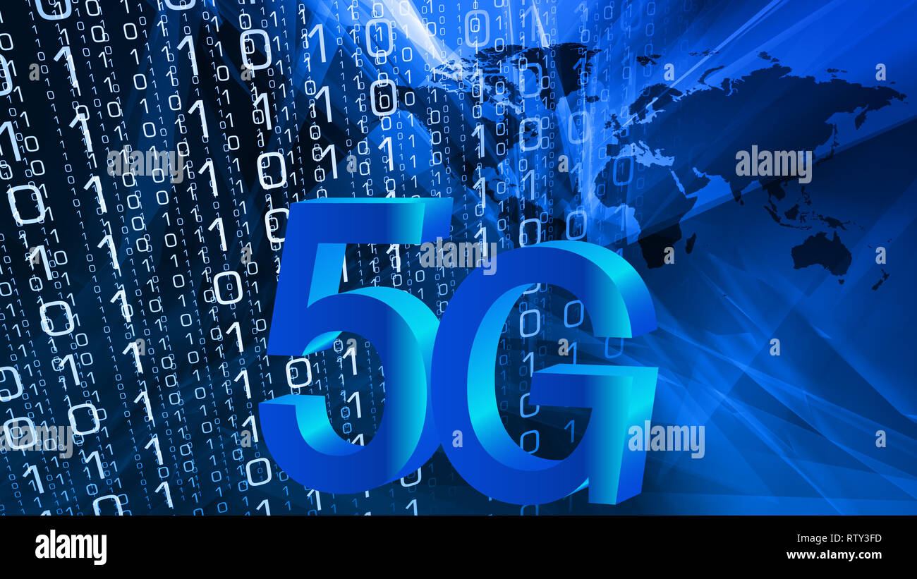 5G future security world mobile network Stock Photo - Alamy