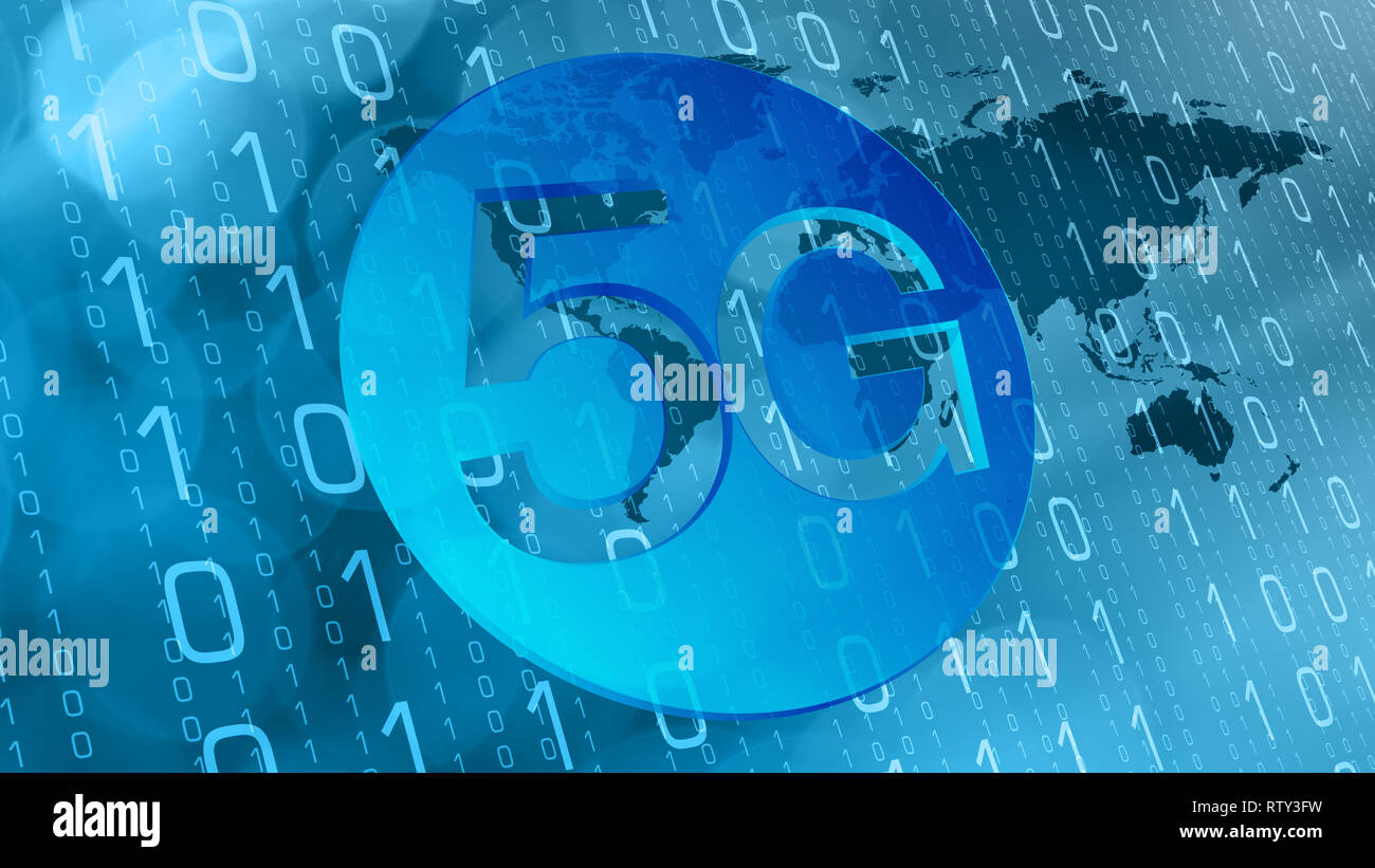 5G network abstract concept Stock Photo - Alamy