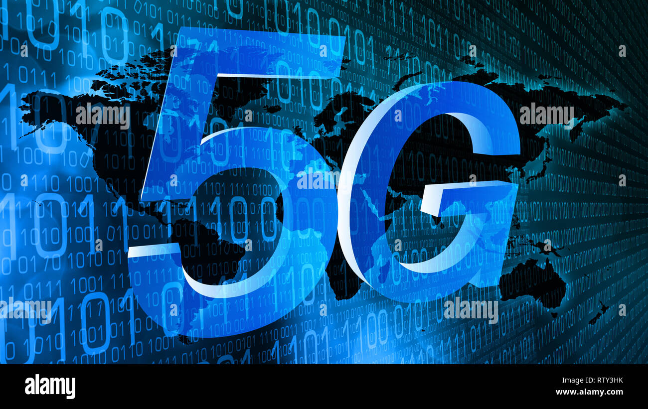5G internet wireless network cyber security Stock Photo - Alamy