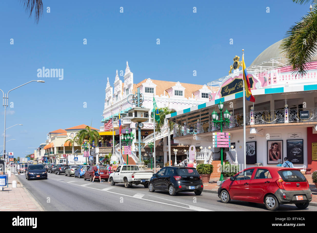 Architecture exclusive upmarket shops exterior royal plaza mall hi-res ...