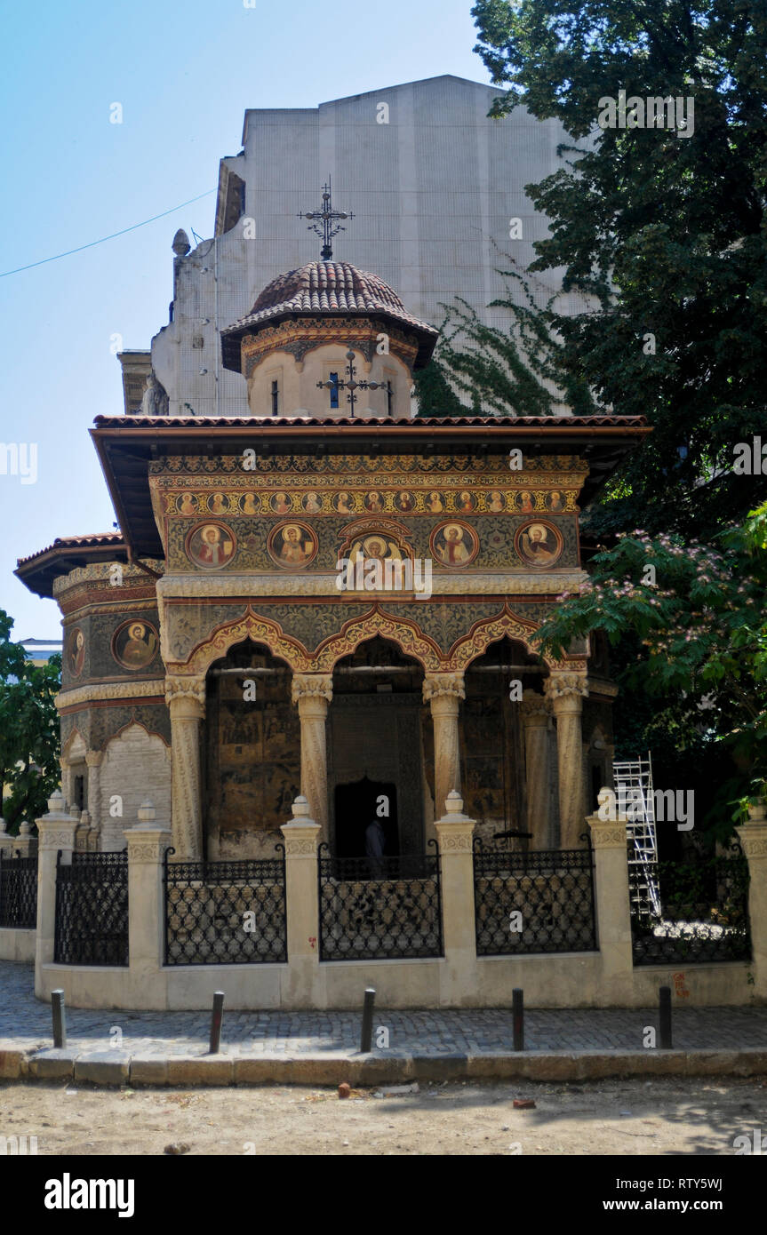 Stavropoleos monastery hi-res stock photography and images - Alamy