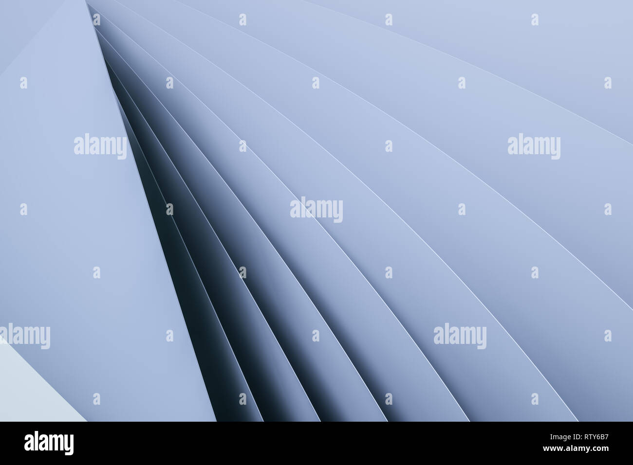 3d rendering, blue metalic surface and graphic design background Stock ...