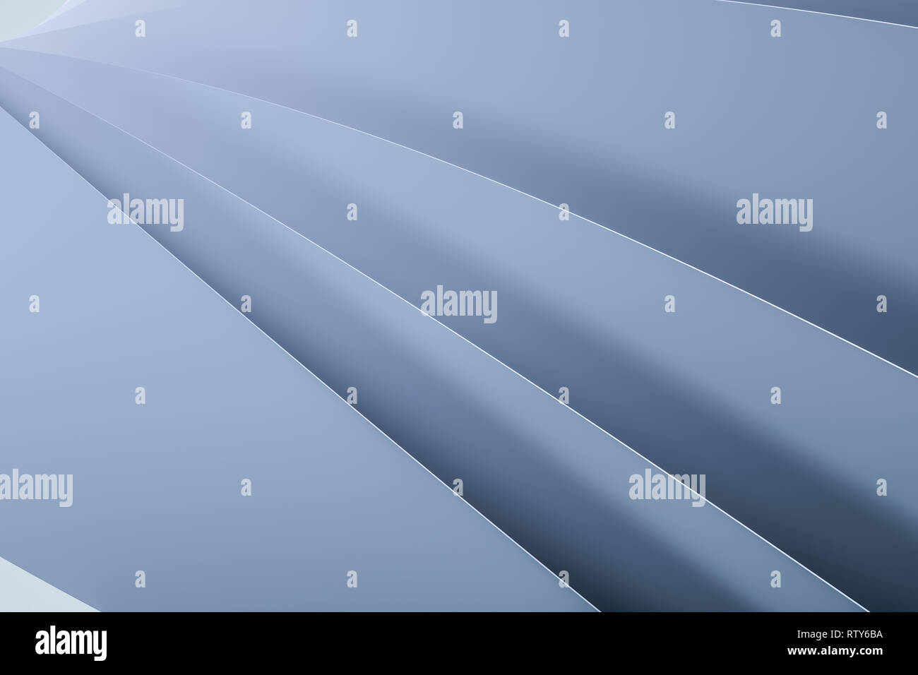 3d rendering, blue metalic surface and graphic design background Stock ...