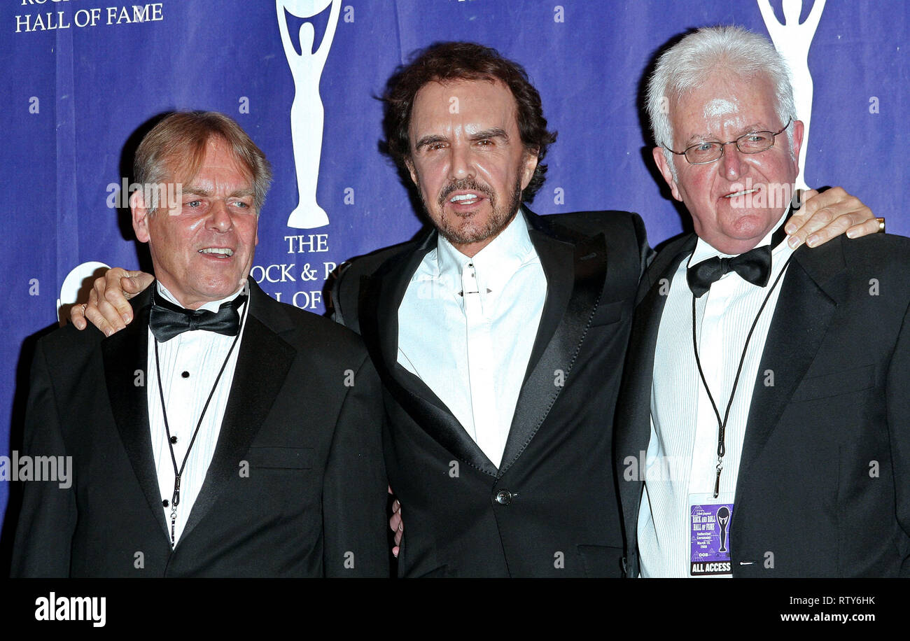 New York, USA. 10 Mar, 2008. Dave Clark, Rick Huxley, Lenny Davidson at ...