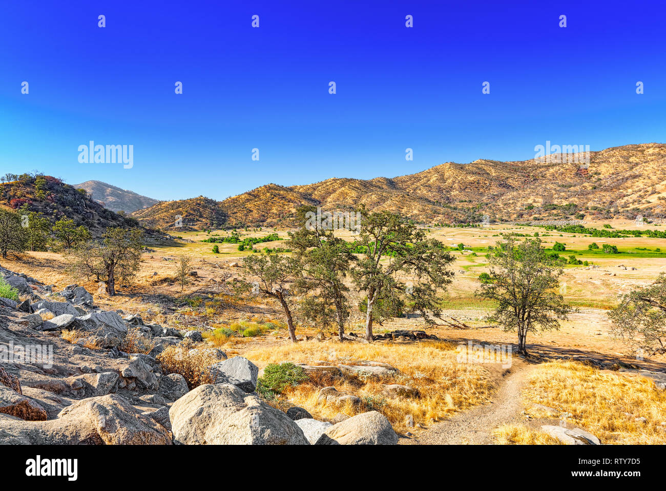 Natural landscapes road views of the United States of America Stock ...
