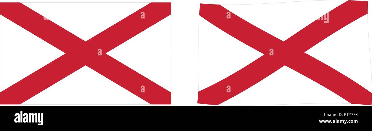 Waving the saltire Stock Vector Images - Alamy