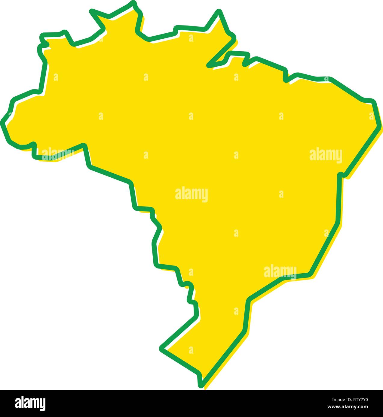 Brazilian colours Stock Vector Images - Alamy