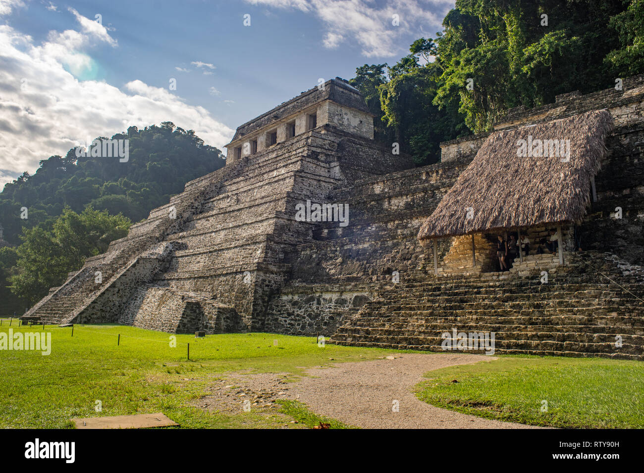 templo de las inscripciones, Temple of the inscriptions, Palenque ...