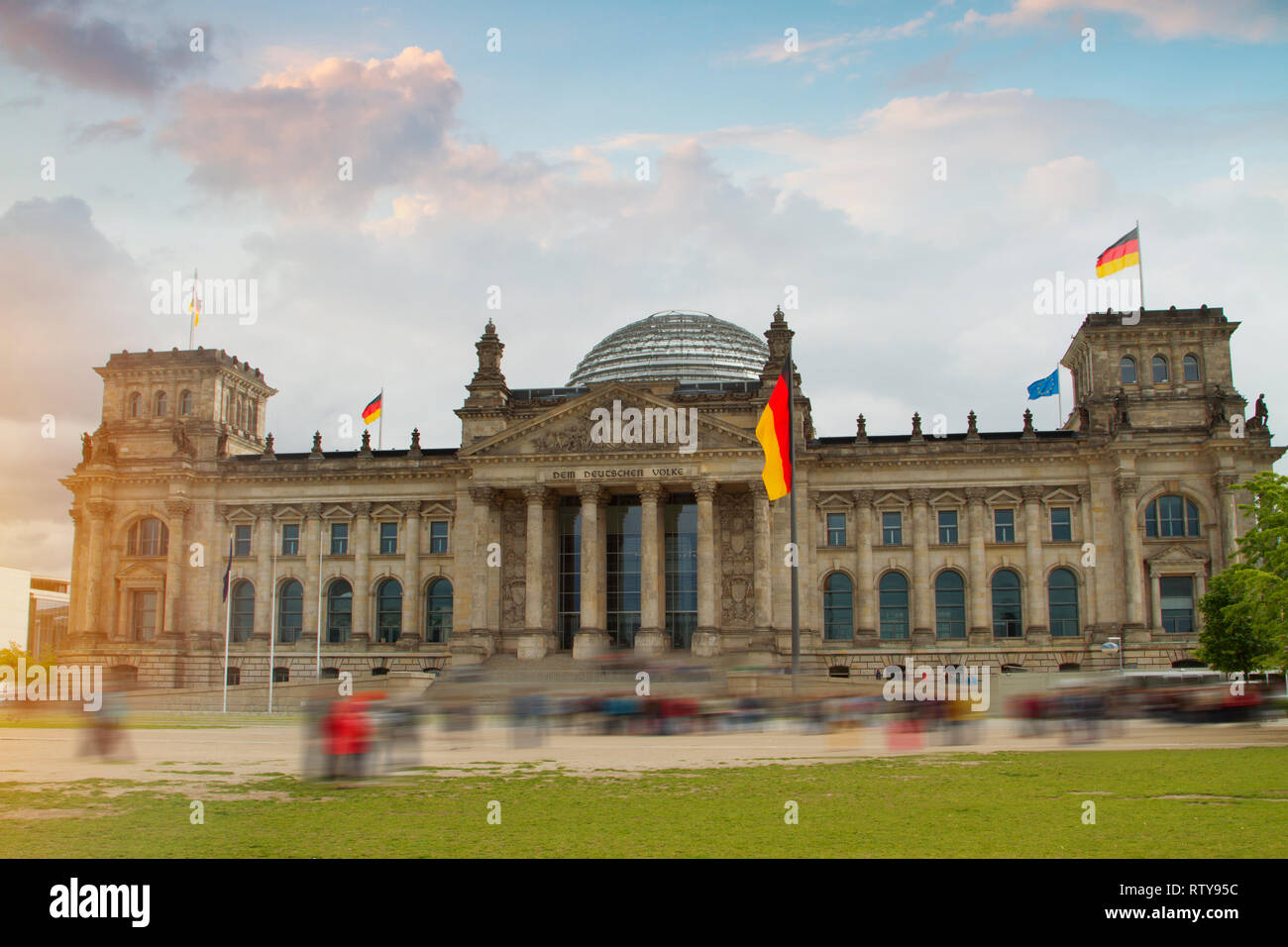 Side facade reichstag in hi-res stock photography and images - Alamy