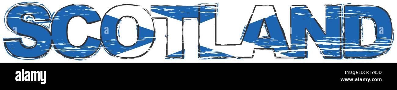 Mural scotland Stock Vector Images - Alamy