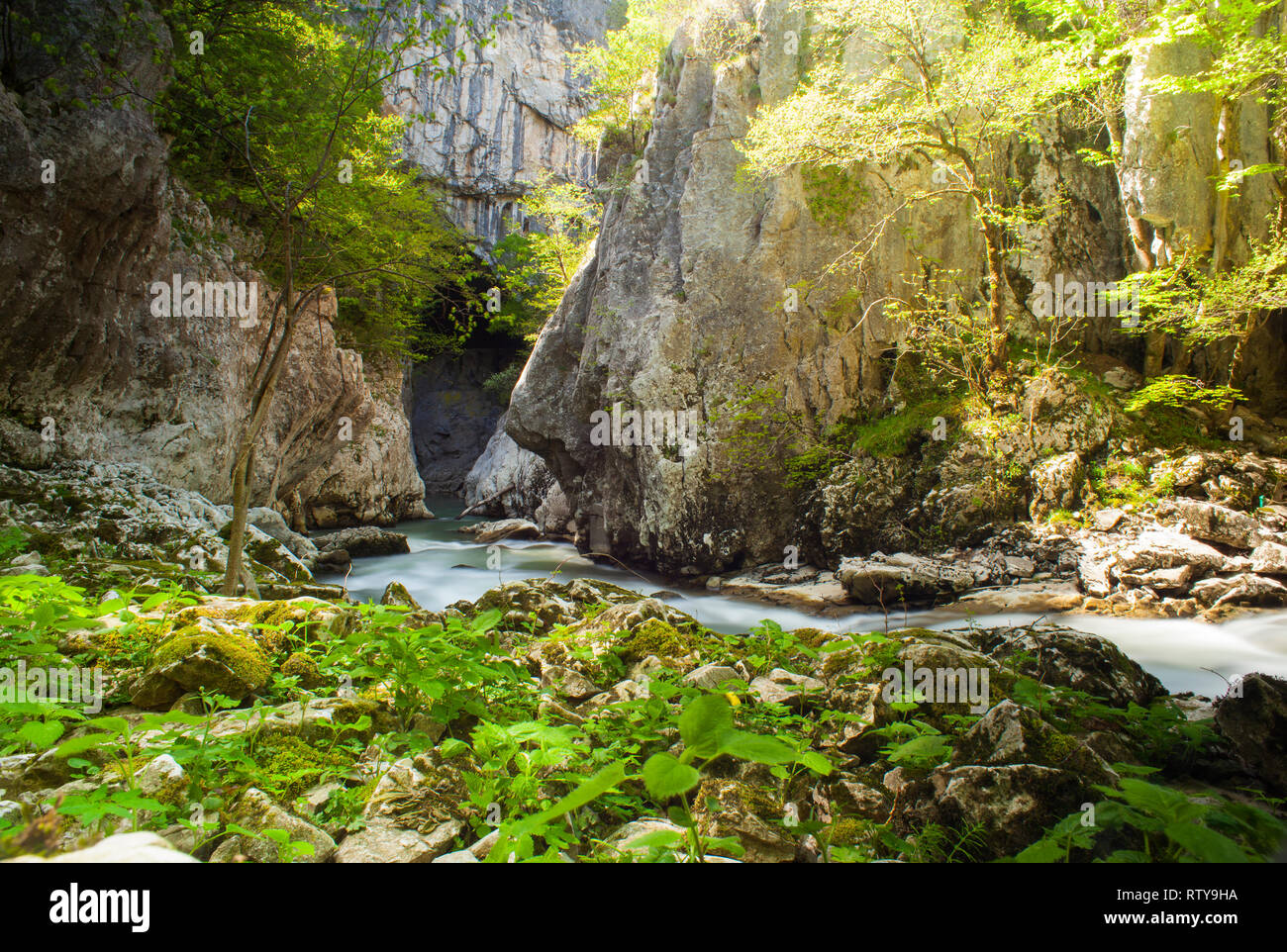 Timavo river slovenia hi-res stock photography and images - Alamy