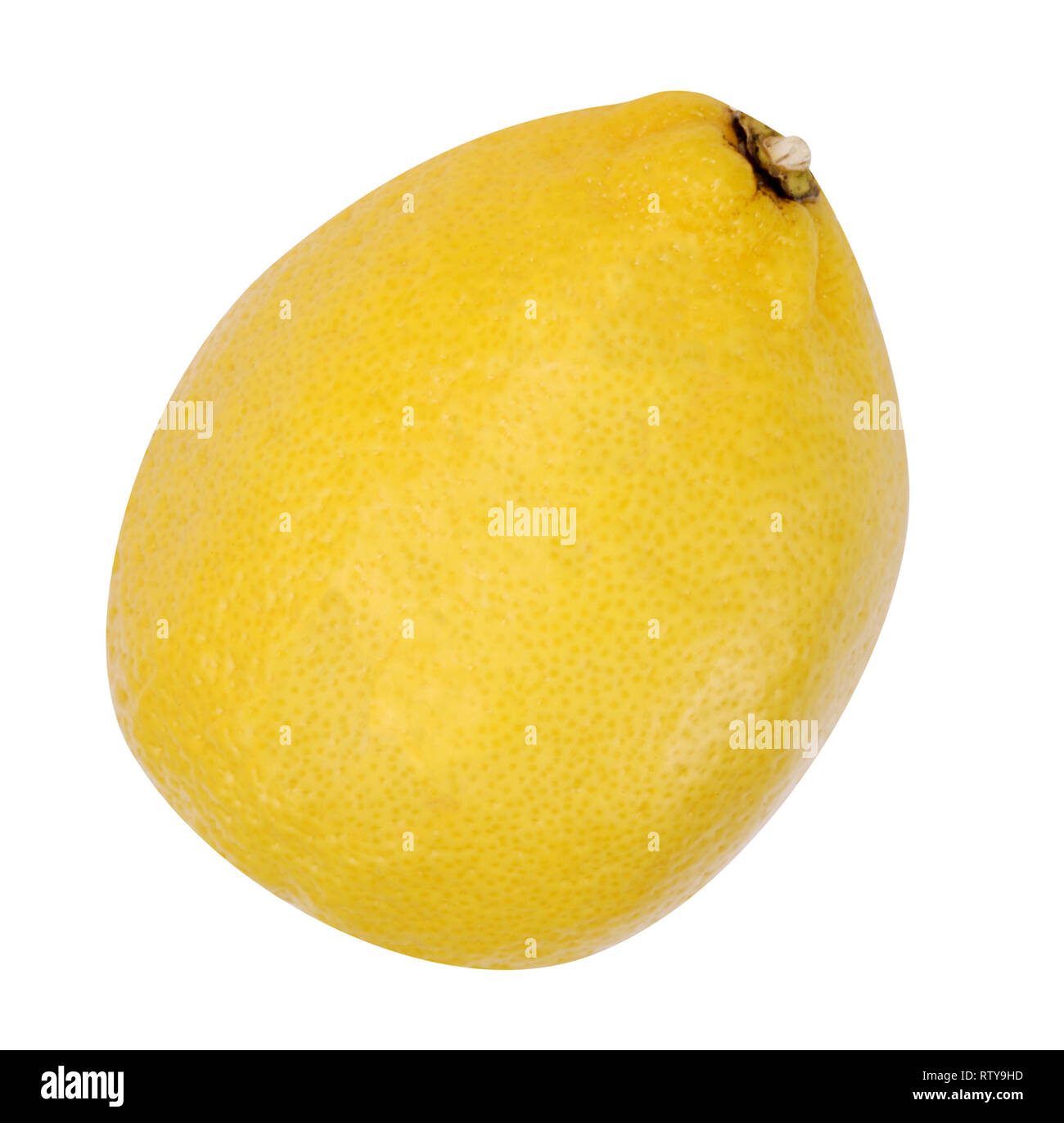 yellow raw lemon isolated Stock Photo - Alamy