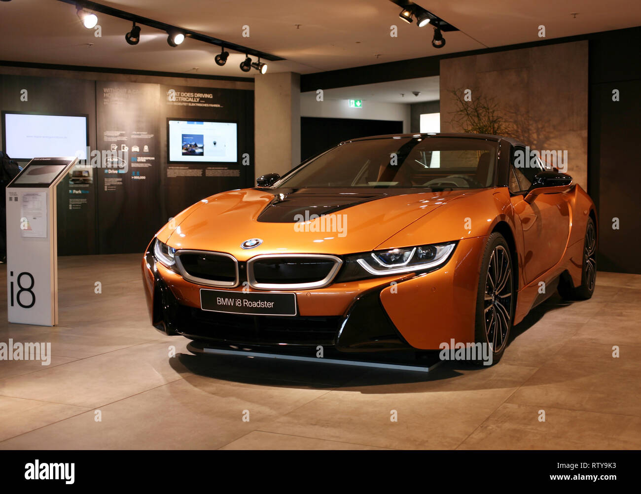 The BMW car Museum in Munich Bavaria Germany Stock Photo - Alamy