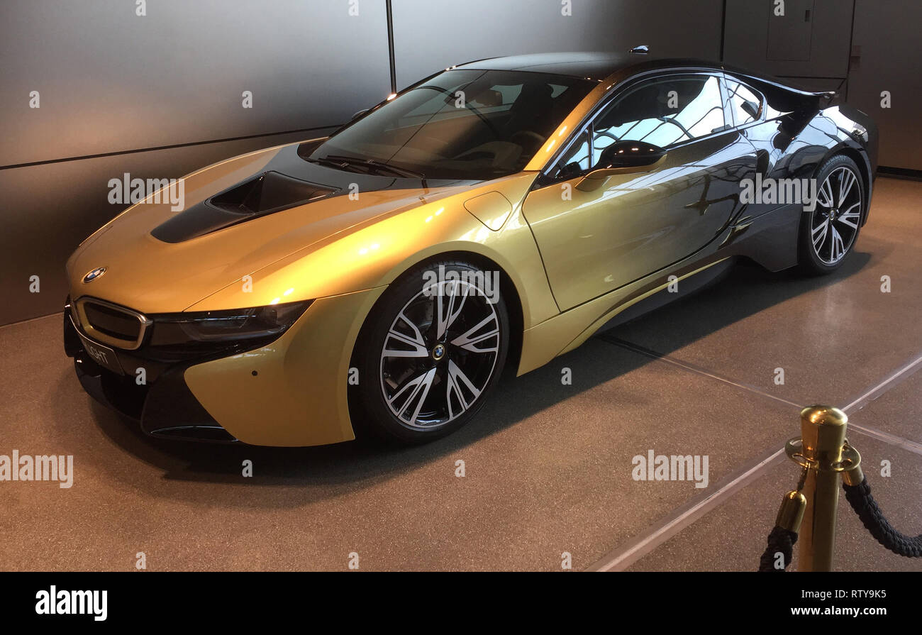The BMW car Museum in Munich Bavaria Germany Stock Photo - Alamy