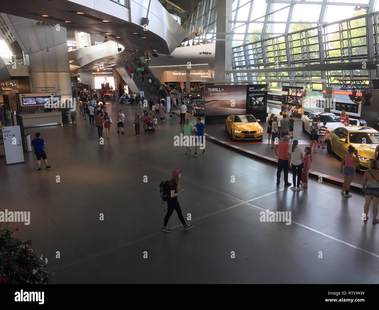 The BMW Car Museum in Munich Bavaria Germany Stock Photo - Alamy