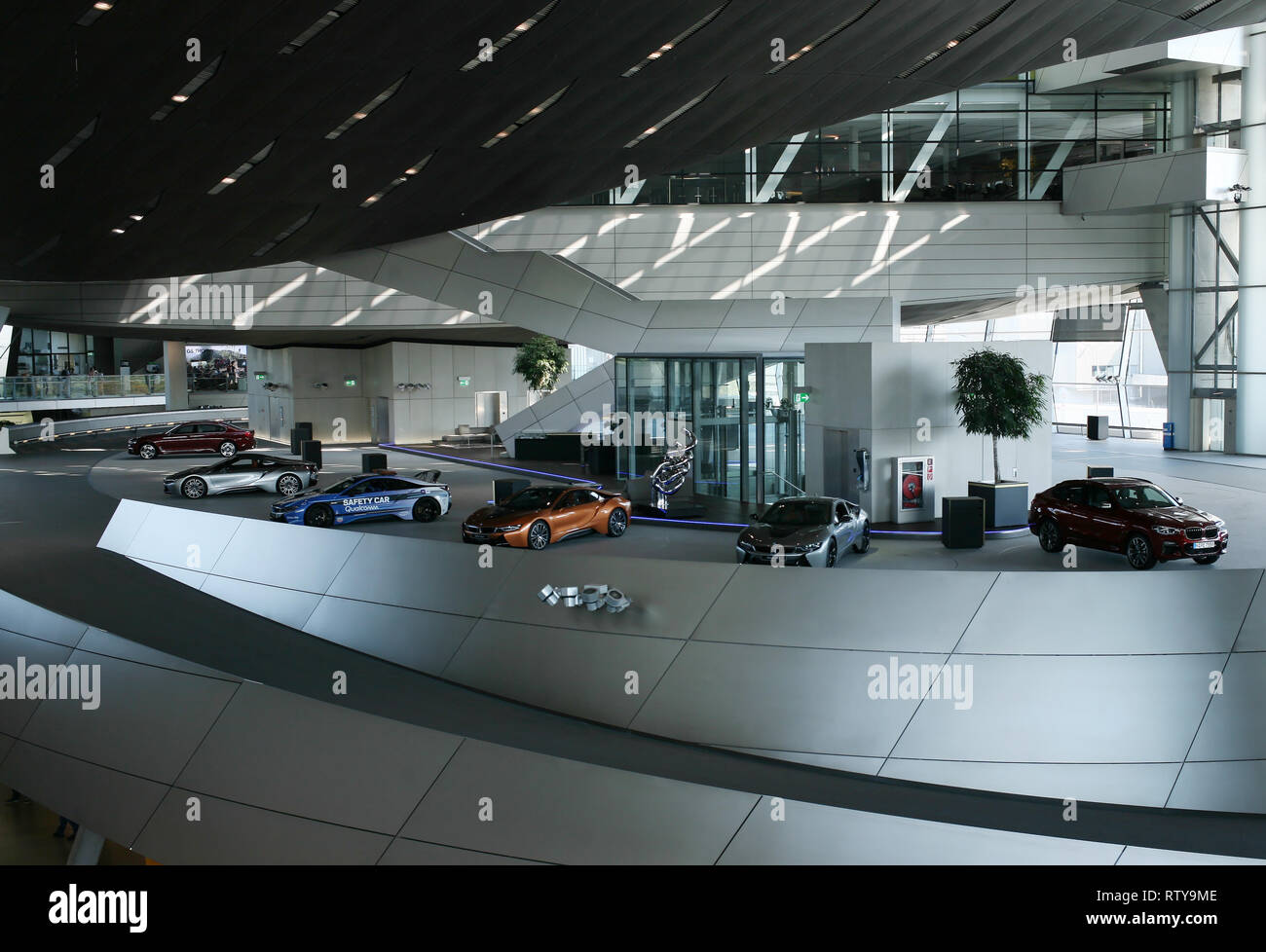 The BMW Car Museum in Munich Bavaria Germany Stock Photo - Alamy