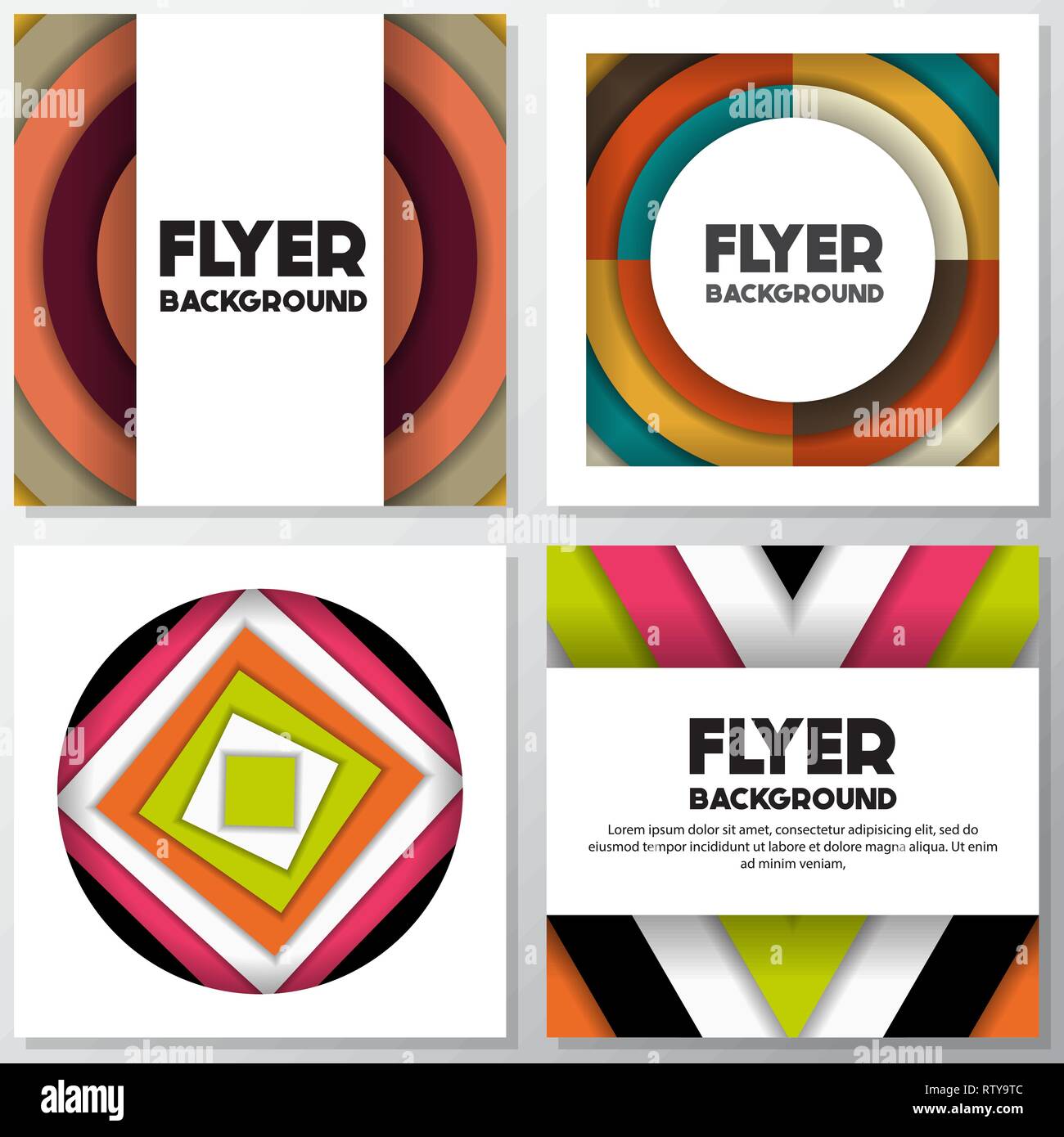 fresh fashion background flyer style background Design Template,Vector ...