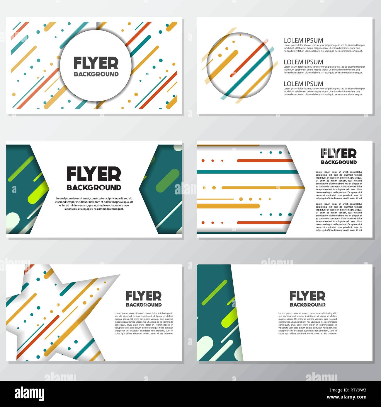 fresh fashion background flyer style background Design Template,Vector ...