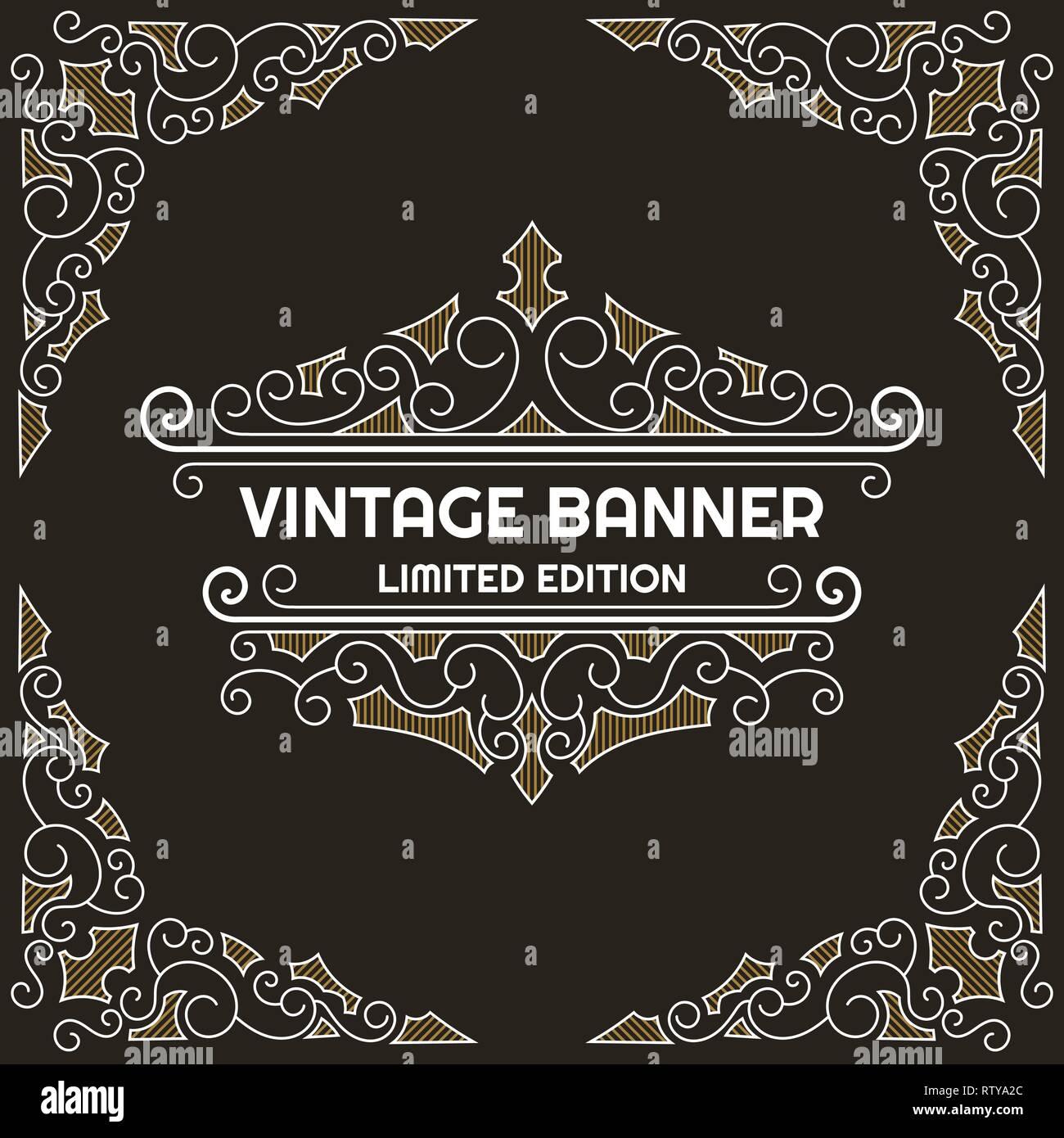 Vintage flyer background Design Template,Vector Illustration Stock ...