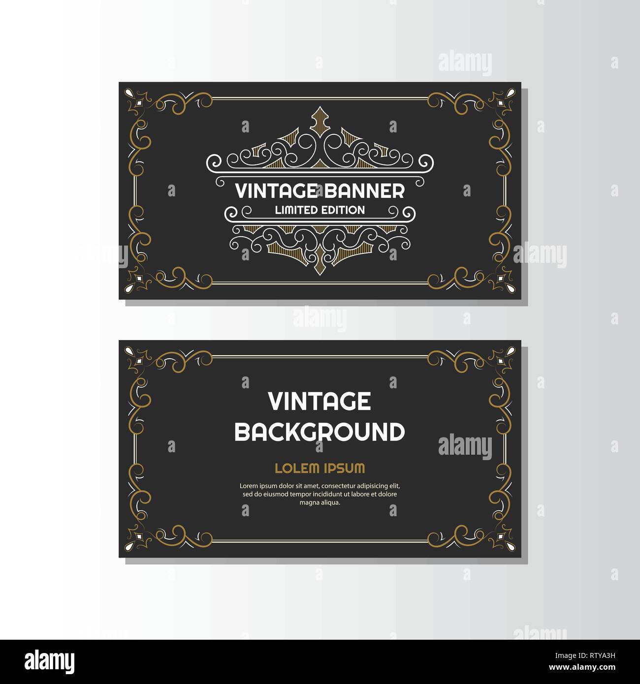 Vintage flyer background Design Template,Vector Illustration Stock ...