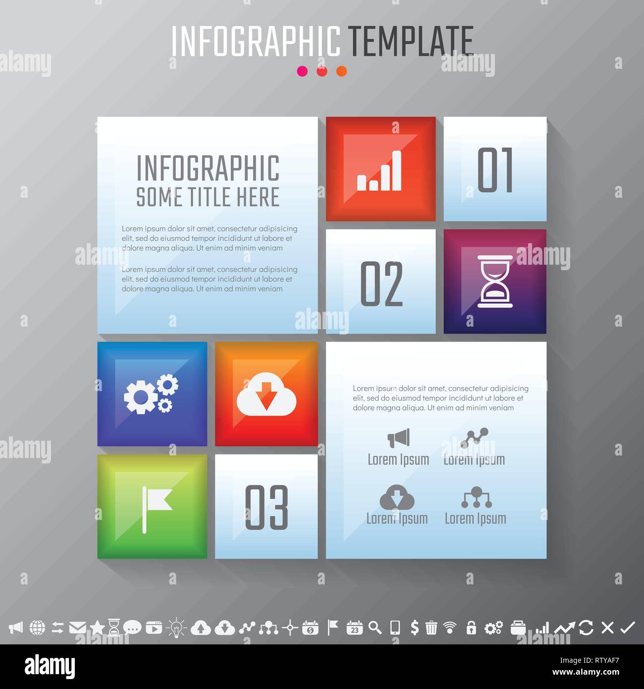 Infographics Design Template,Vector Illustration Stock Vector Image ...