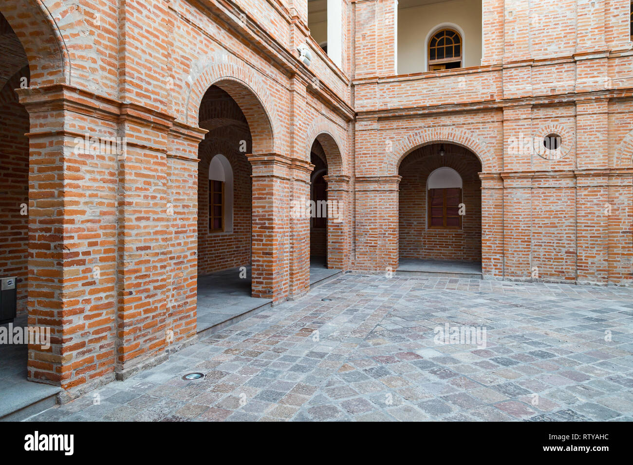 Quito, Ecuador, January 2019: Interiors of the Contemporary Art Center ...