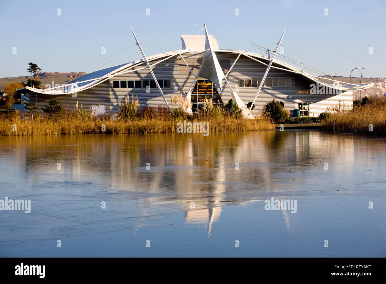 Dinosaur Museum, Sandown, Isle of Wight, England, UK Stock Photo - Alamy