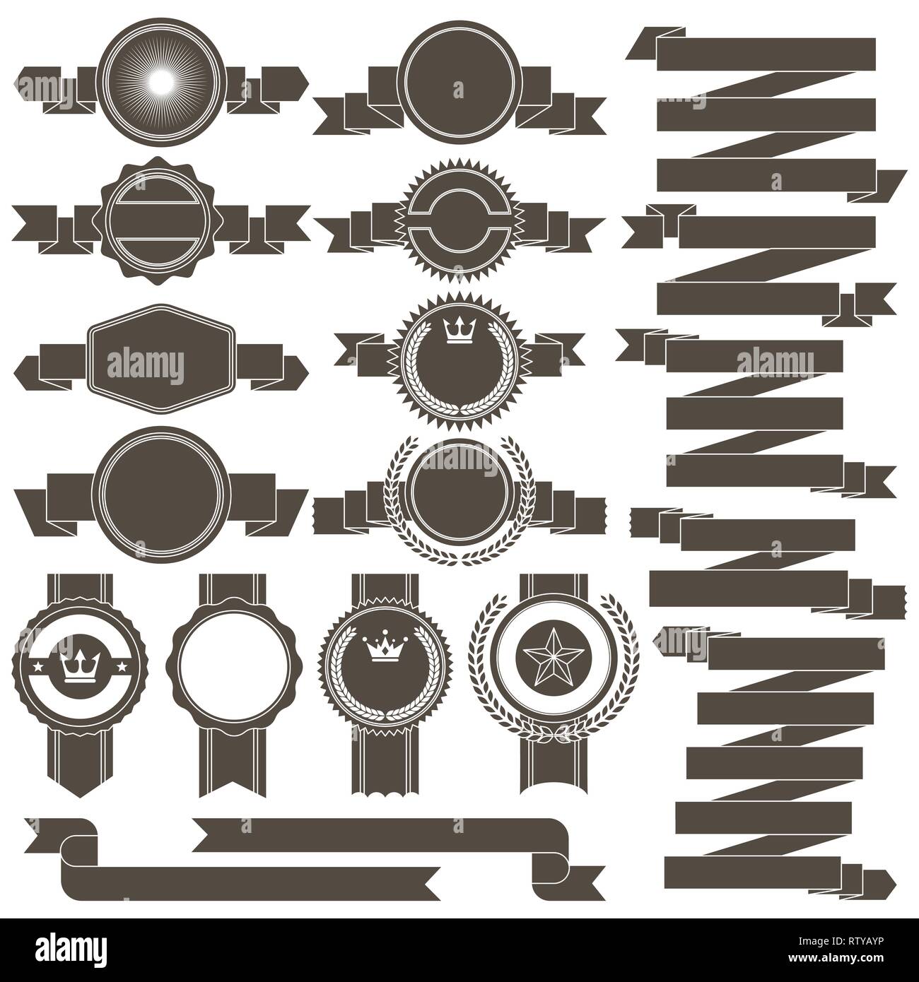 Vintage Retro Vector Logo for banner, poster, flyer Stock Vector Image ...