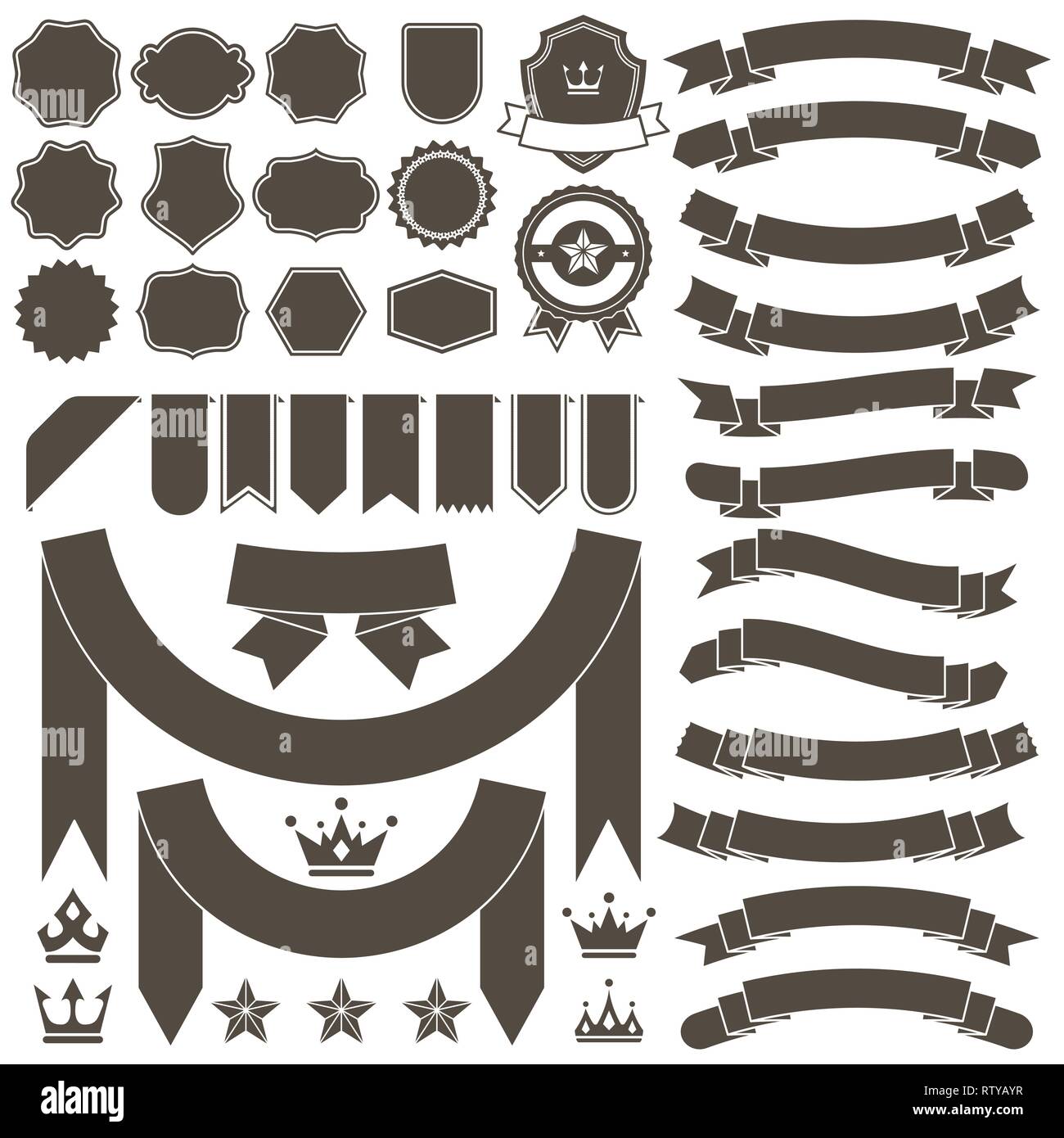 Vintage Retro Vector Logo for banner, poster, flyer Stock Vector Image ...