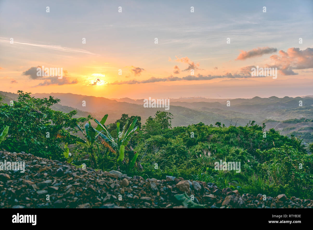 Cebu transcentral highway hi-res stock photography and images - Alamy