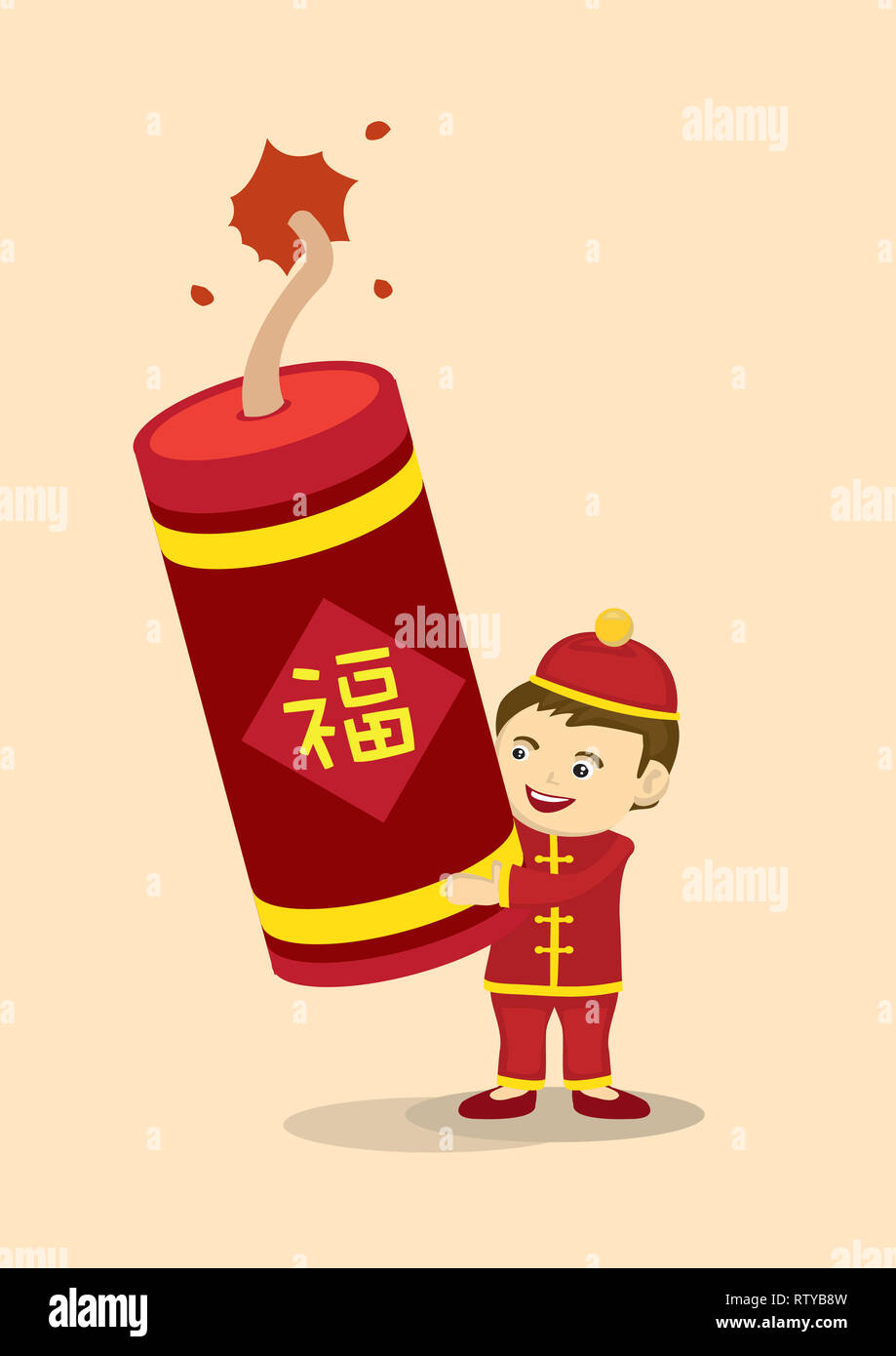 Chinese Firecrackers Cartoon