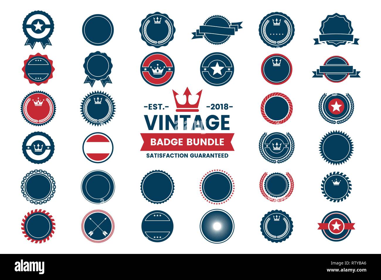 Vintage Retro Vector Logo for banner, poster, flyer Stock Vector Image ...