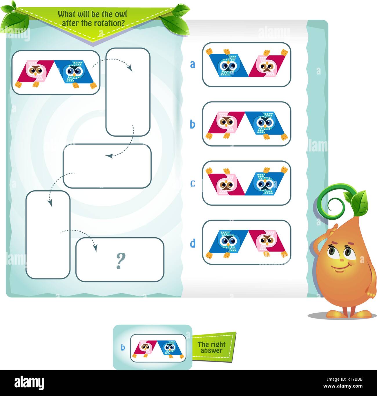 educational game for kids and adults development of mental rotation ...