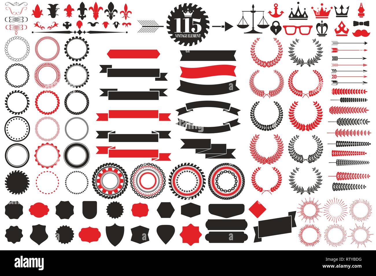 Vintage Retro Vector Logo for banner, poster, flyer Stock Vector Image ...