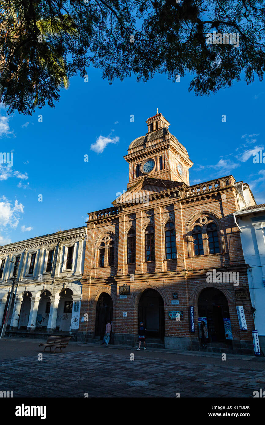 Ibarra, Ecuador, January 7, 2019: Torreón de Ibarra is the central ...