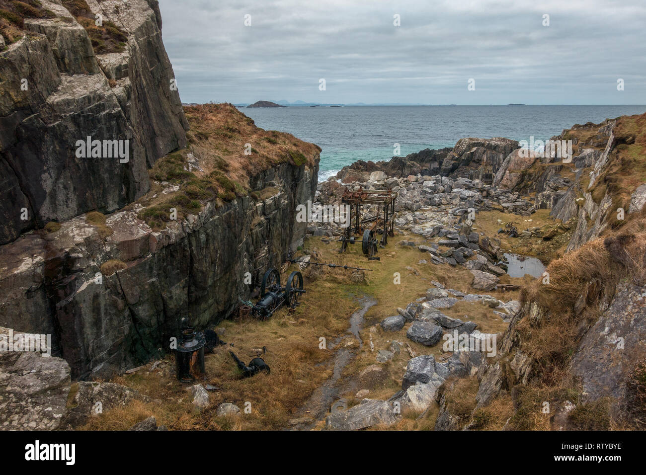 Iona marble quarry hi-res stock photography and images - Alamy