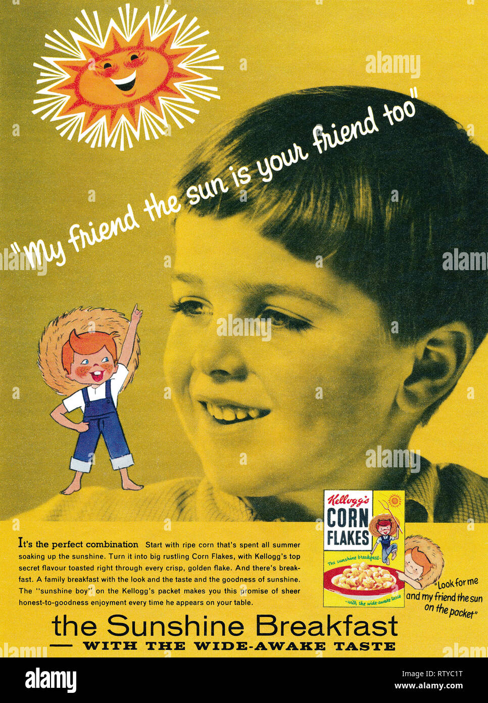 Kelloggs advert hi-res stock photography and images - Alamy