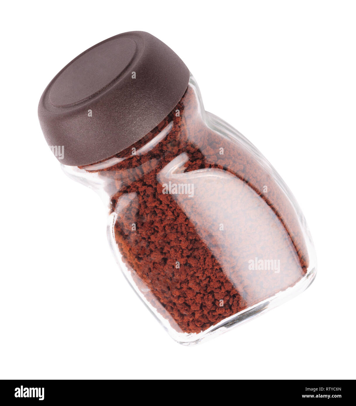 Jar of Instant Coffee Isolated Stock Photo - Alamy