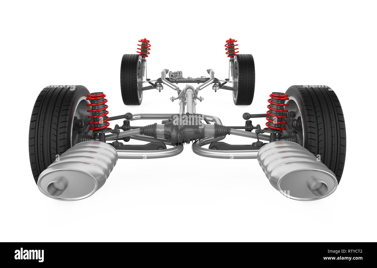 Car suspension illustration hi-res stock photography and images - Alamy