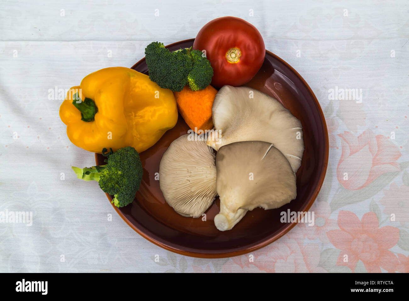 Oyster mushroom, edible, meaty and of good taste appreciated in ...