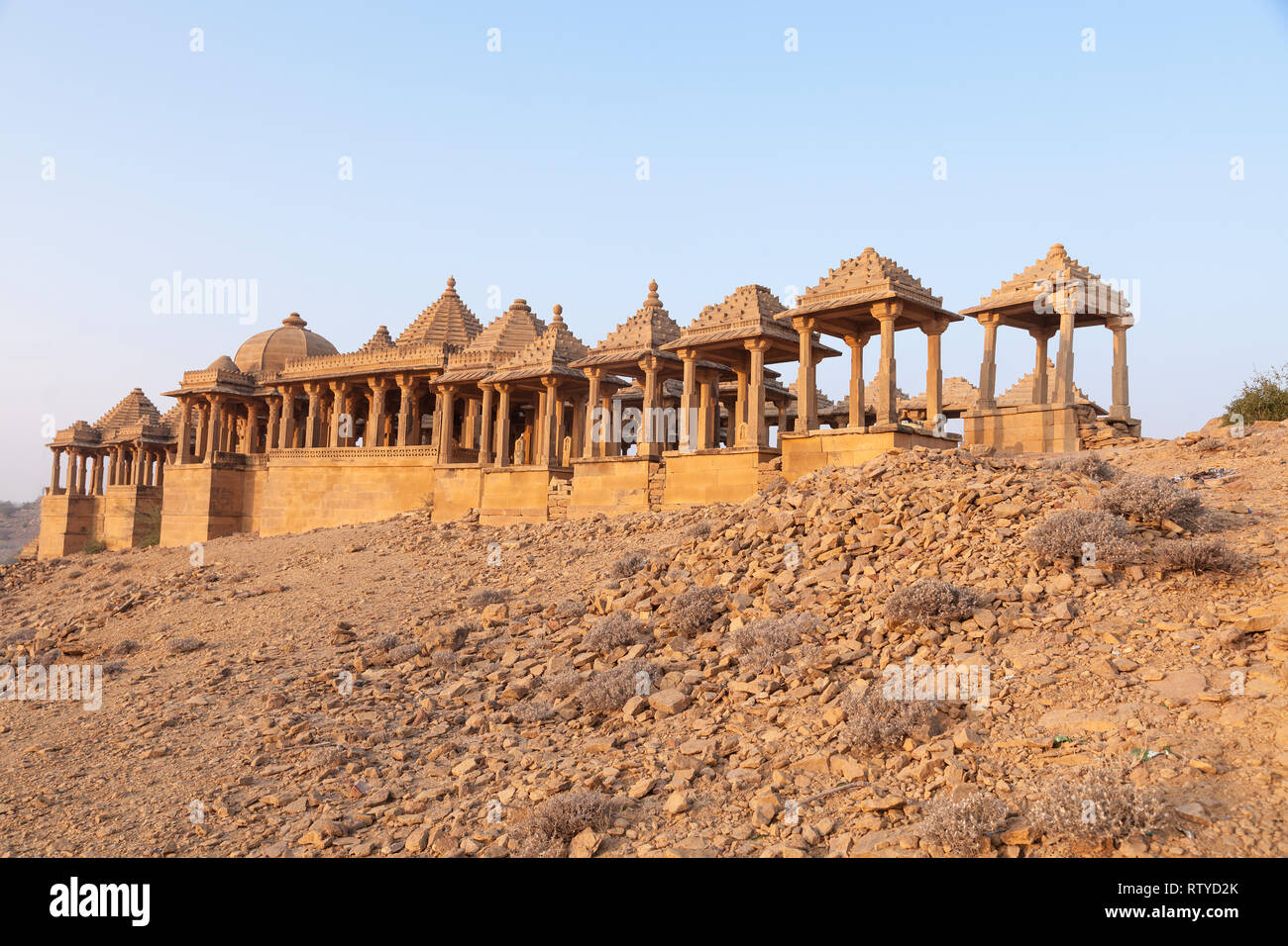 Bada Bagh, Jaisalmer, Rajasthan, India, Asia Stock Photo - Alamy